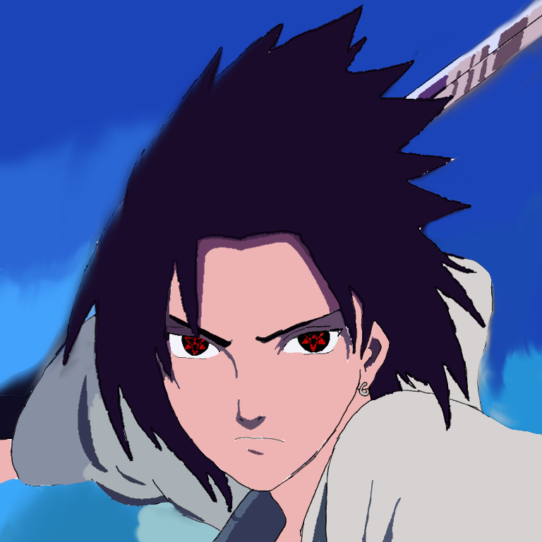 sasuke uchiha - ibisPaint