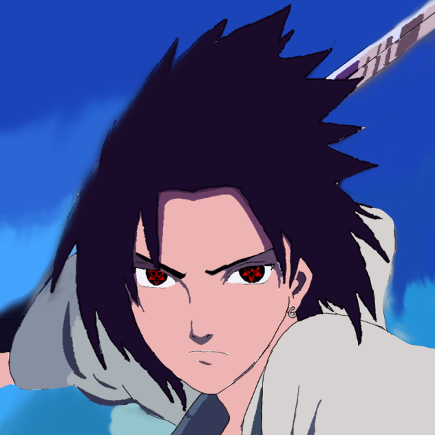 sasuke uchiha - ibisPaint