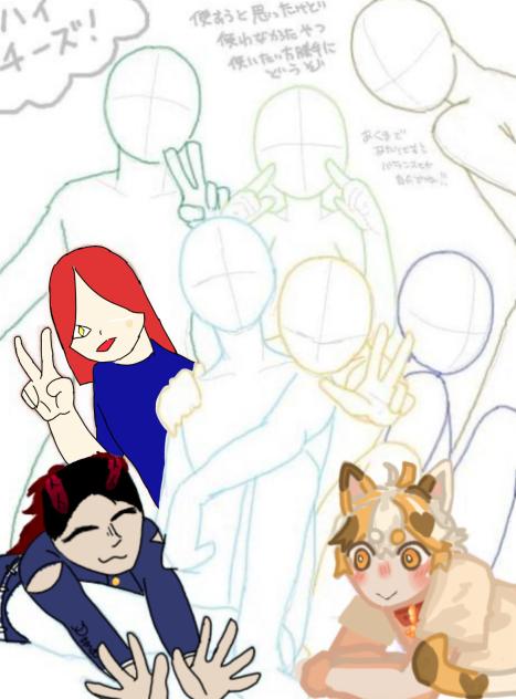 Three artists yup - ibisPaint