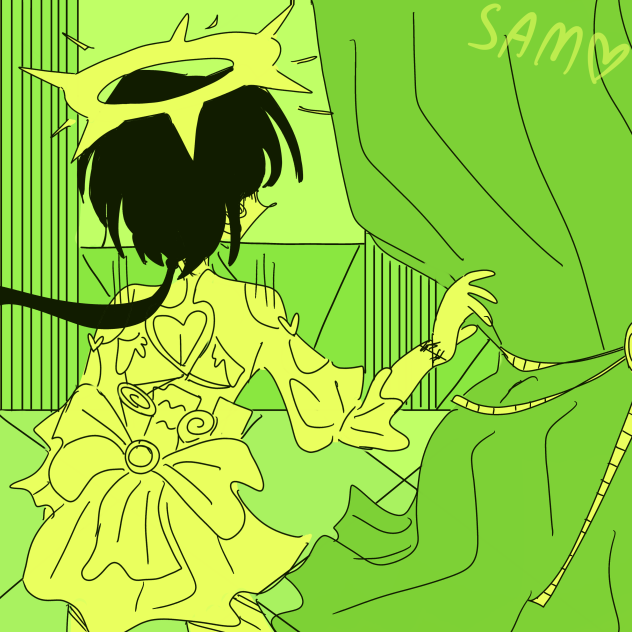 Bea on her way to visit her goth gf 👀 - ibisPaint