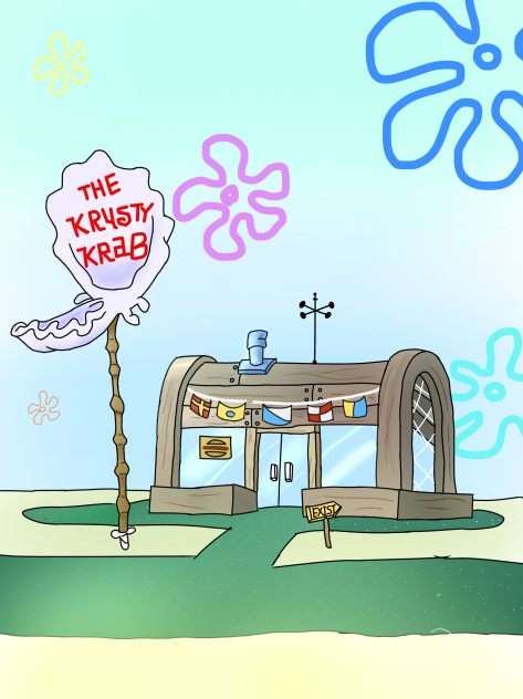 Krusty Krab - ibisPaint