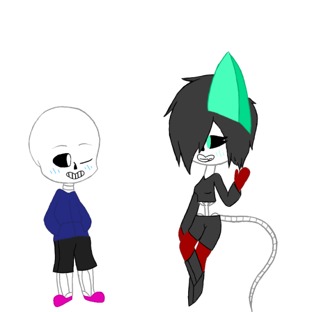 Sans And Luan chibis - ibisPaint