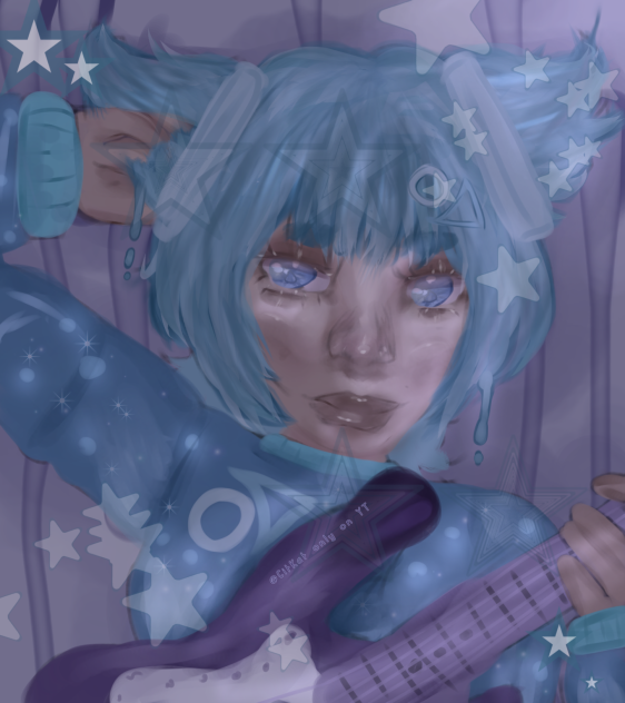 Teardrop as a human BFDI - ibisPaint