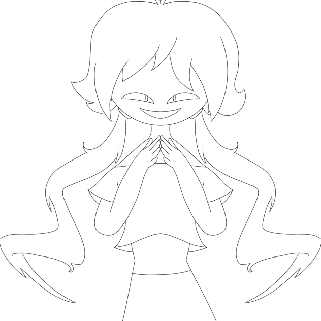 Just a random line art - ibisPaint