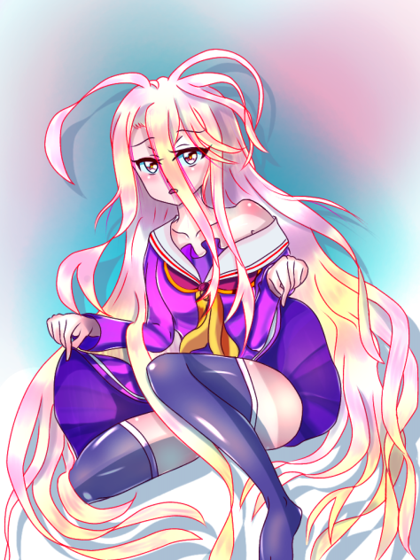 Shiro (No Game No Life) - ibisPaint