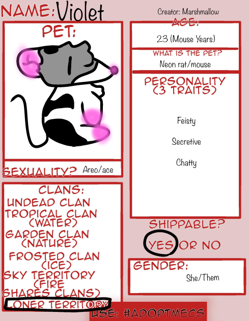 Clans (Adopt me!) entry - ibisPaint