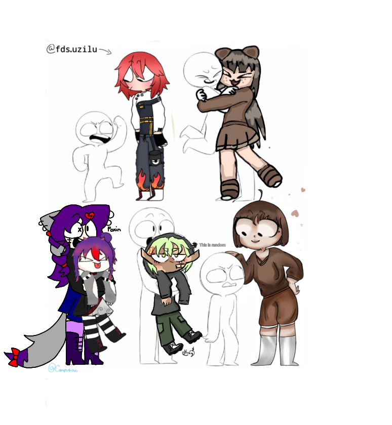 The smol bean Collab - ibisPaint