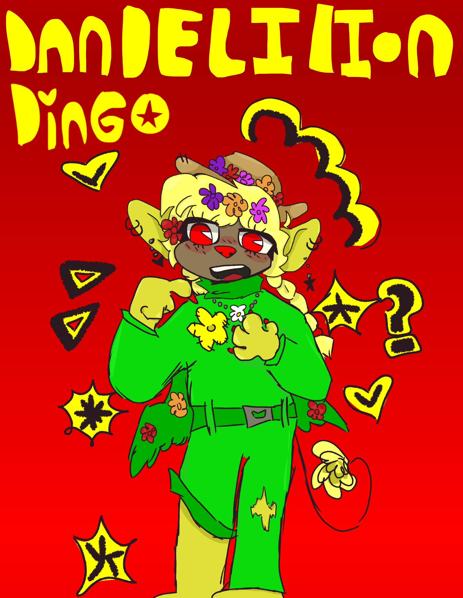 Dandelion Dingo Doodle - ibisPaint