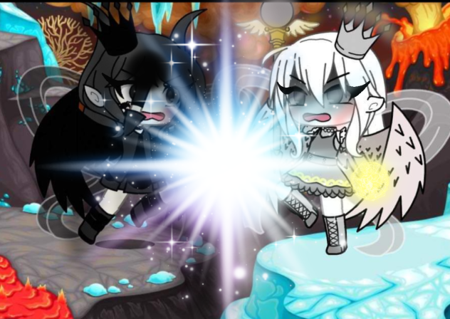 Battle of HEAVEN AND HELL - ibisPaint