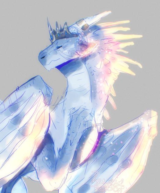 Queen glacier - ibisPaint