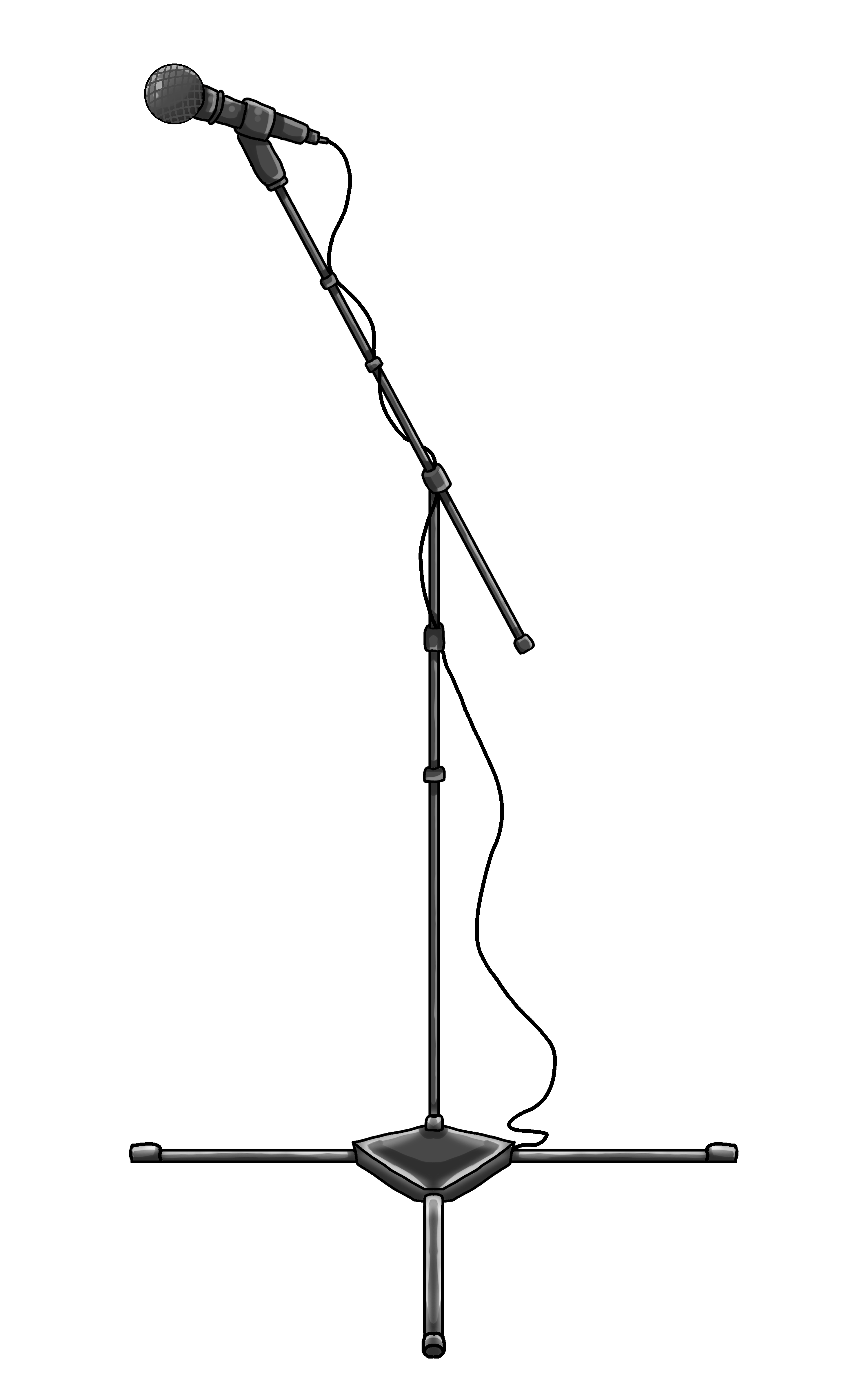 Mic stand - ibisPaint