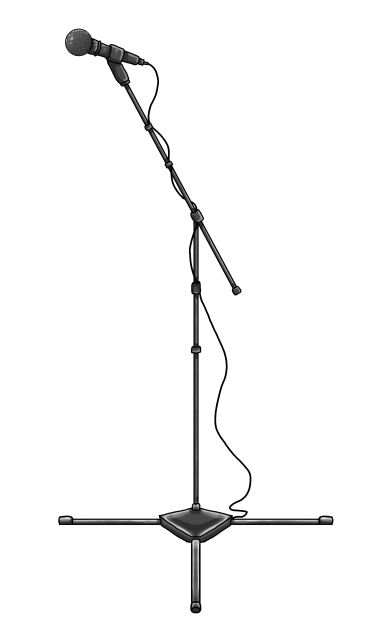 Mic stand - ibisPaint