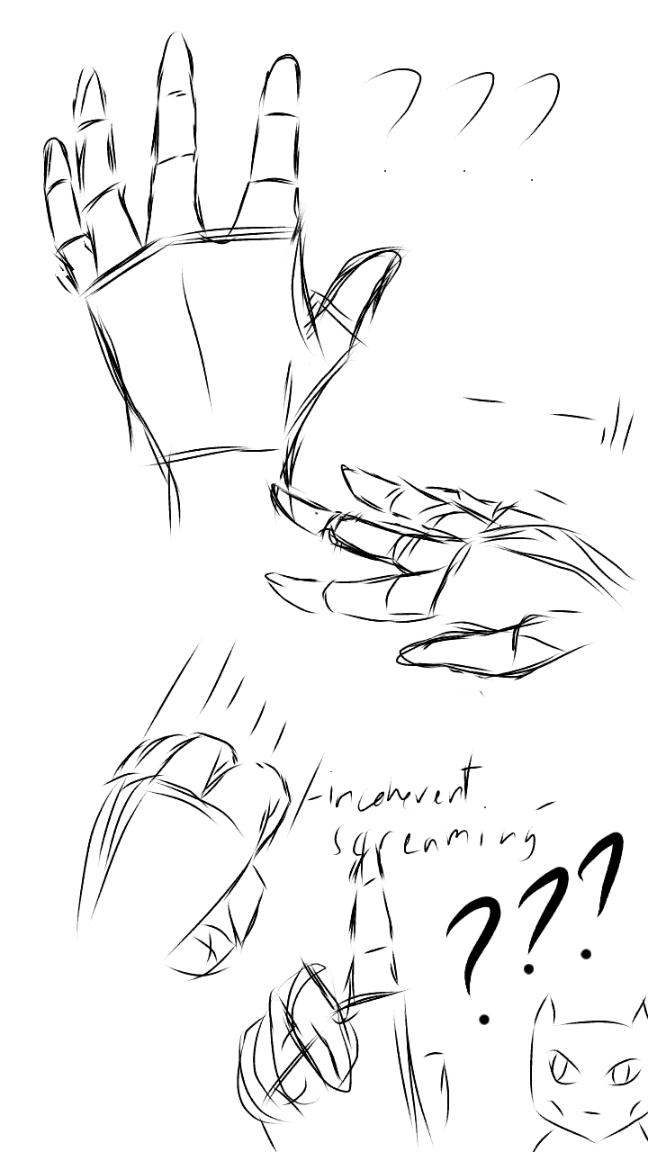 Bad hand practice - ibisPaint
