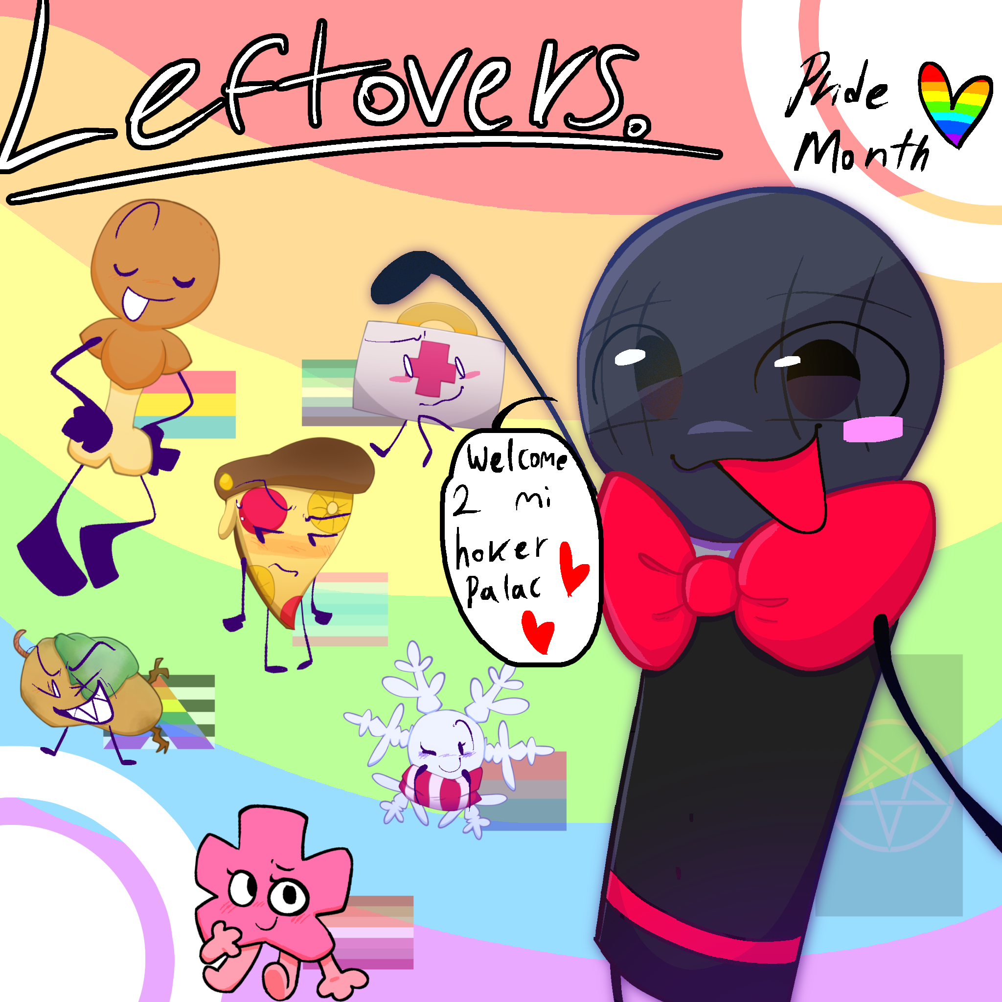 HAPPY PRIDE MONTH FROM LEFTOVERS - ibisPaint