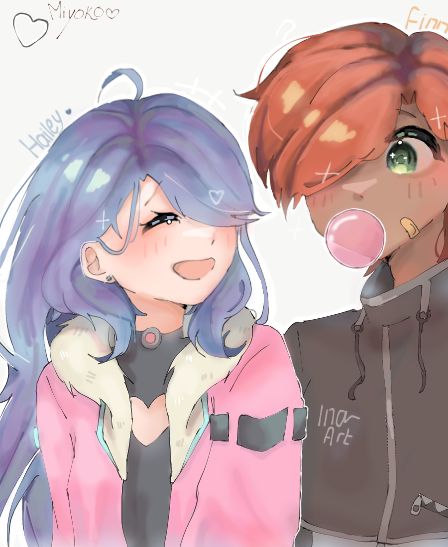 Have a crush an each other - Hailey Finn - ibisPaint