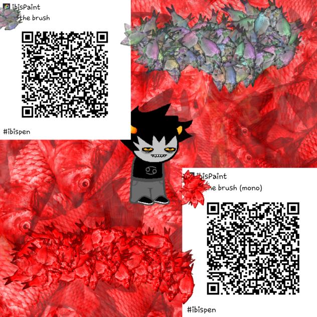 Fish brush - ibisPaint