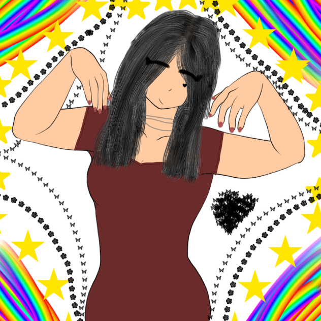 I drew my friend but a lil older - ibisPaint