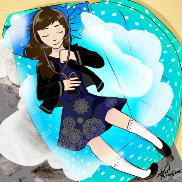 The Heavenly Sleep - ibisPaint