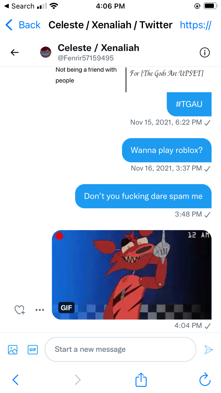 My convo with Celeste - ibisPaint