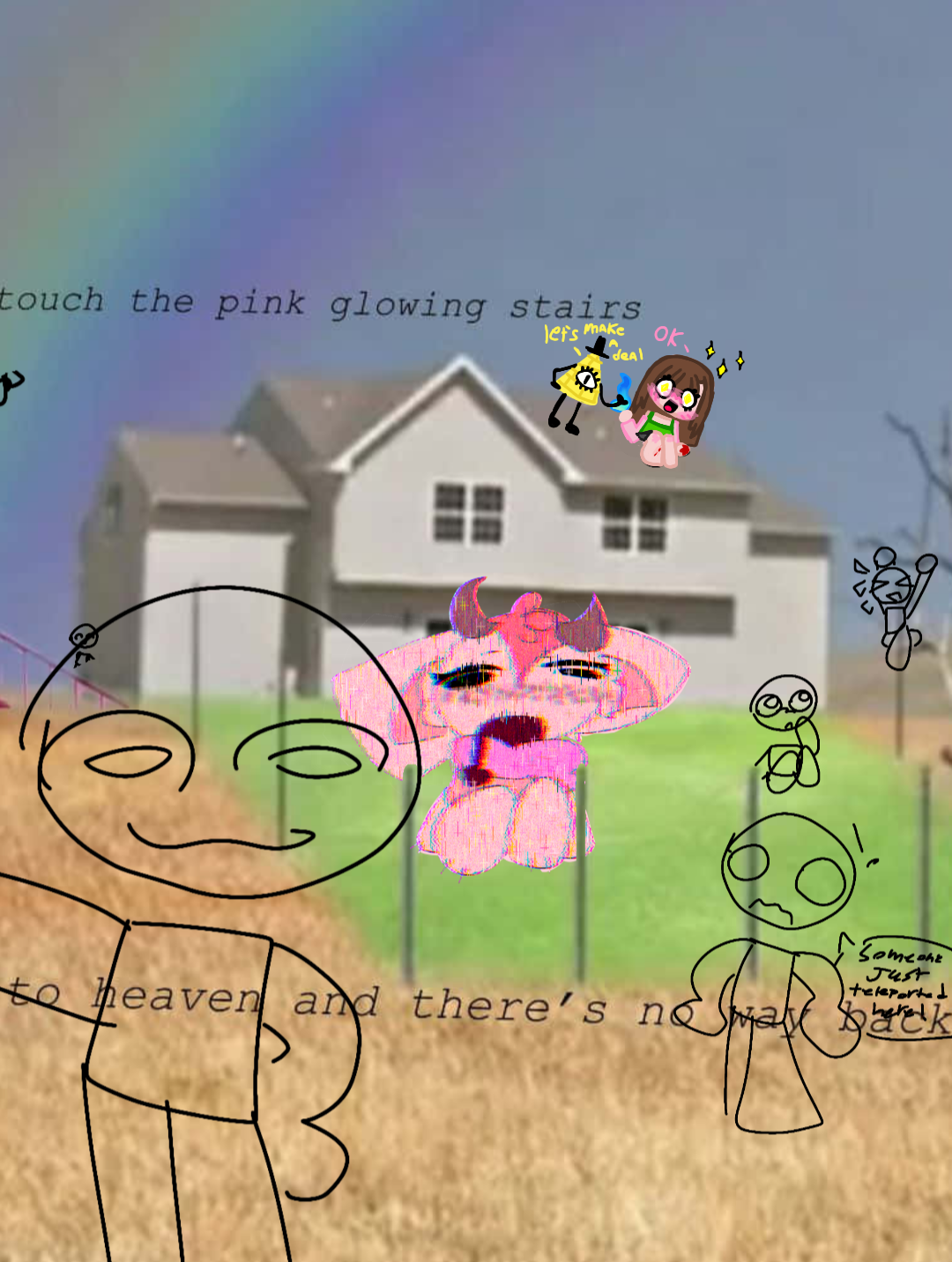 weirdcore collab - ibisPaint