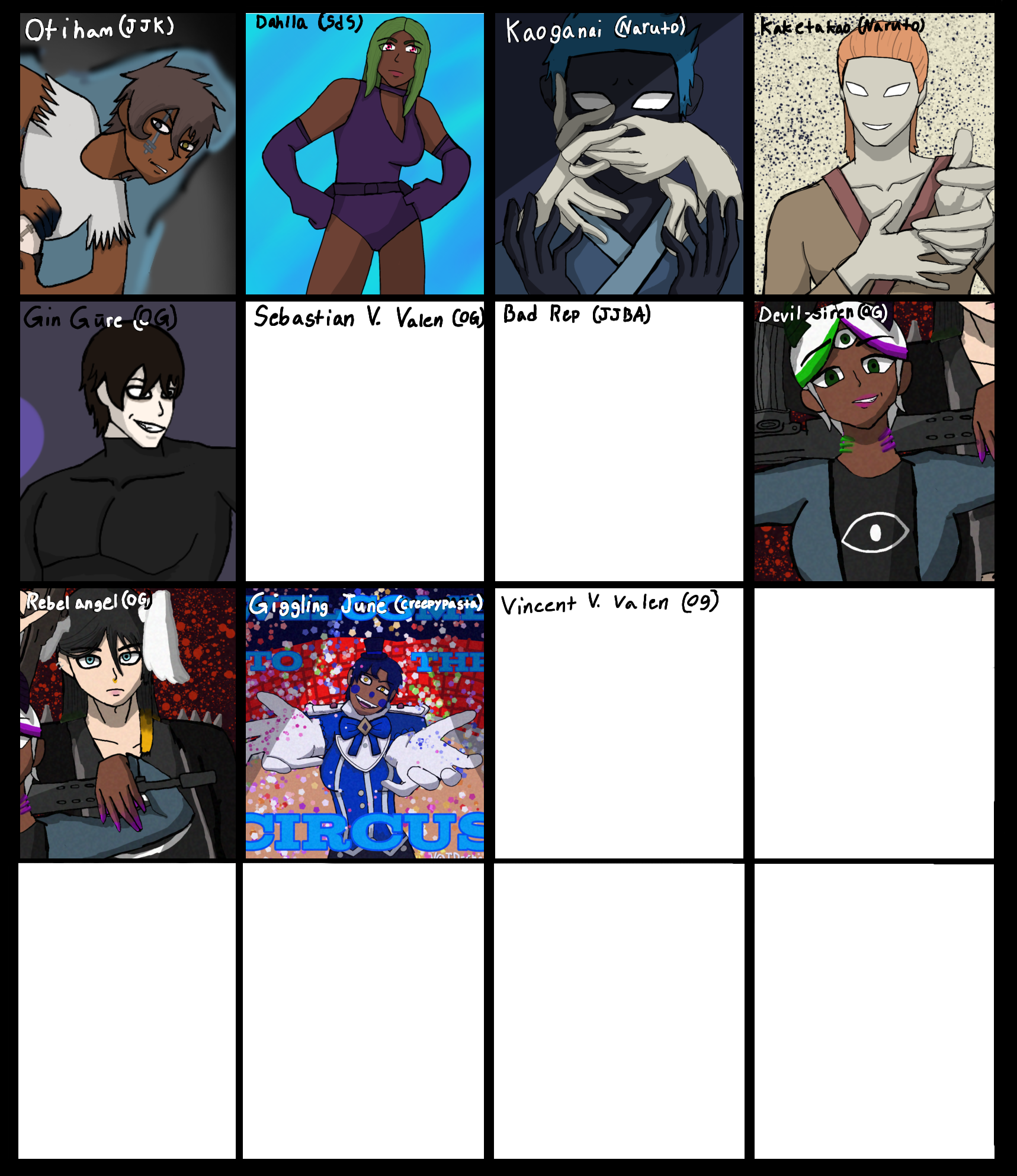 the cast - ibisPaint