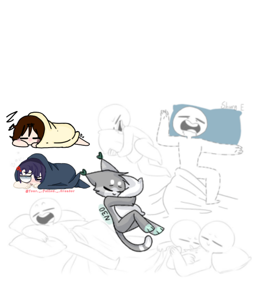 Sleepover collab - ibisPaint
