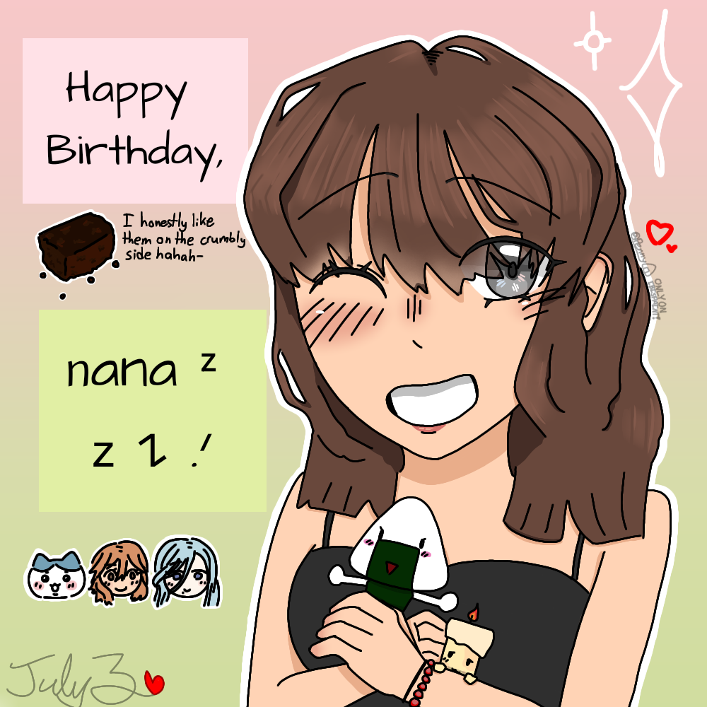 Happy birthday Nana! - ibisPaint