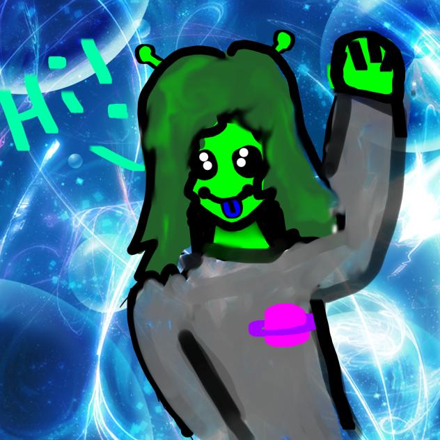 Lil Martian dude - ibisPaint