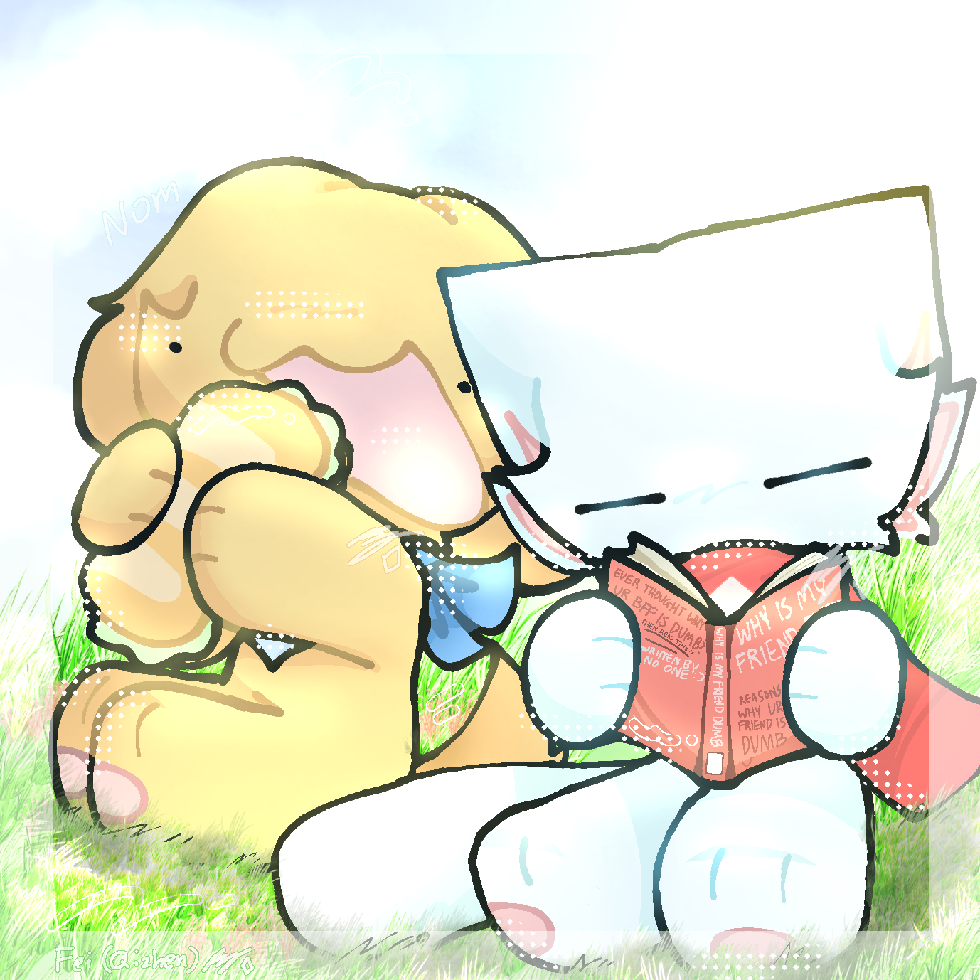 Luca and Rio chillin - ibisPaint