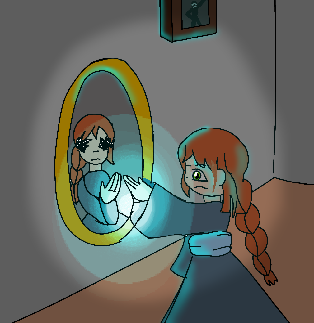 The reflection🎭 - ibisPaint