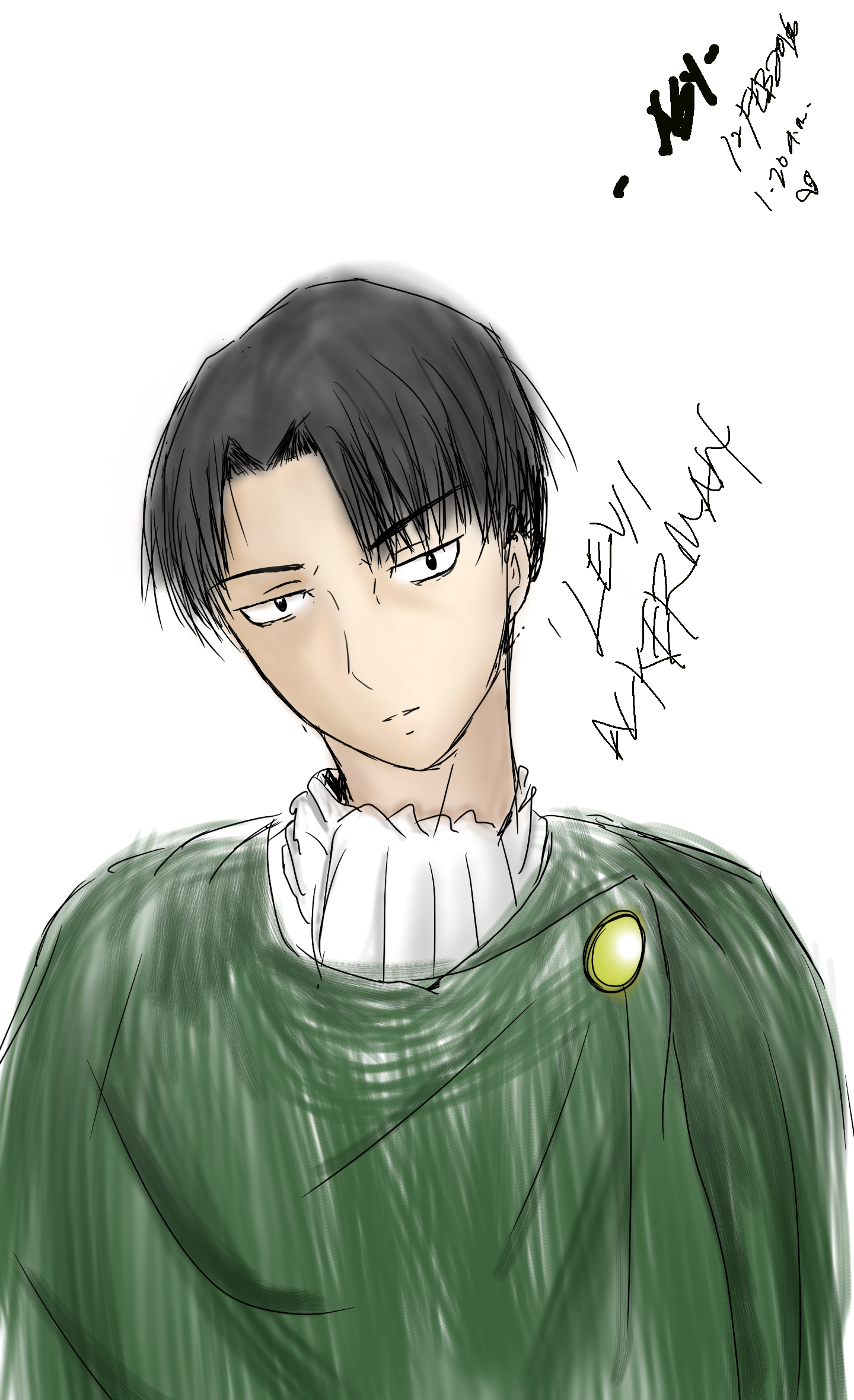 Simple Levi Ackerman - ibisPaint
