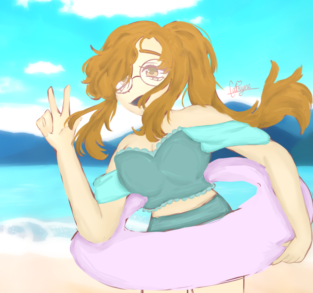 Swimming - ibisPaint