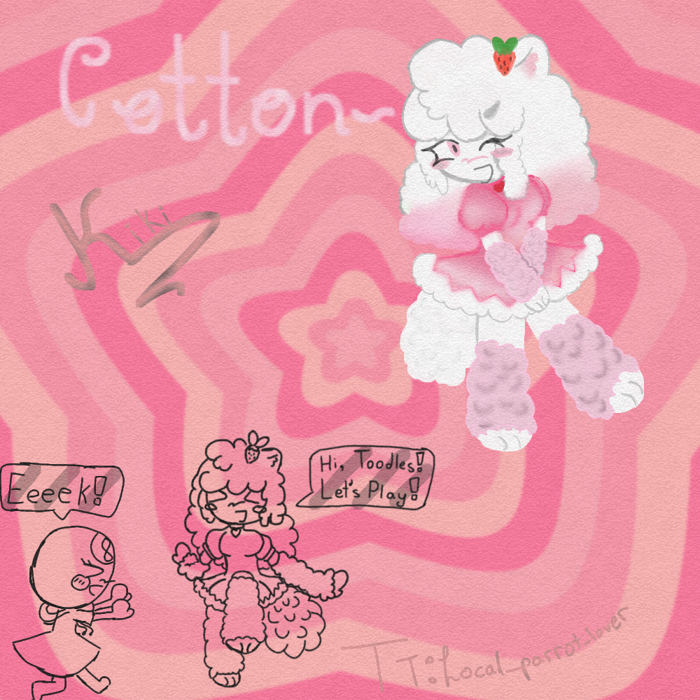 Cotton~ Dandy's World oc!_Restored - ibisPaint