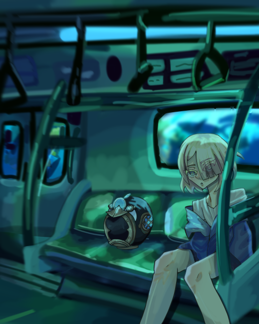 Underwater (ft freminet🐧) - ibisPaint