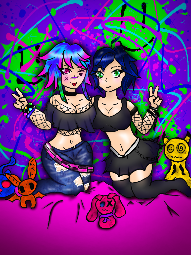 Hang out before Halloween! - ibisPaint