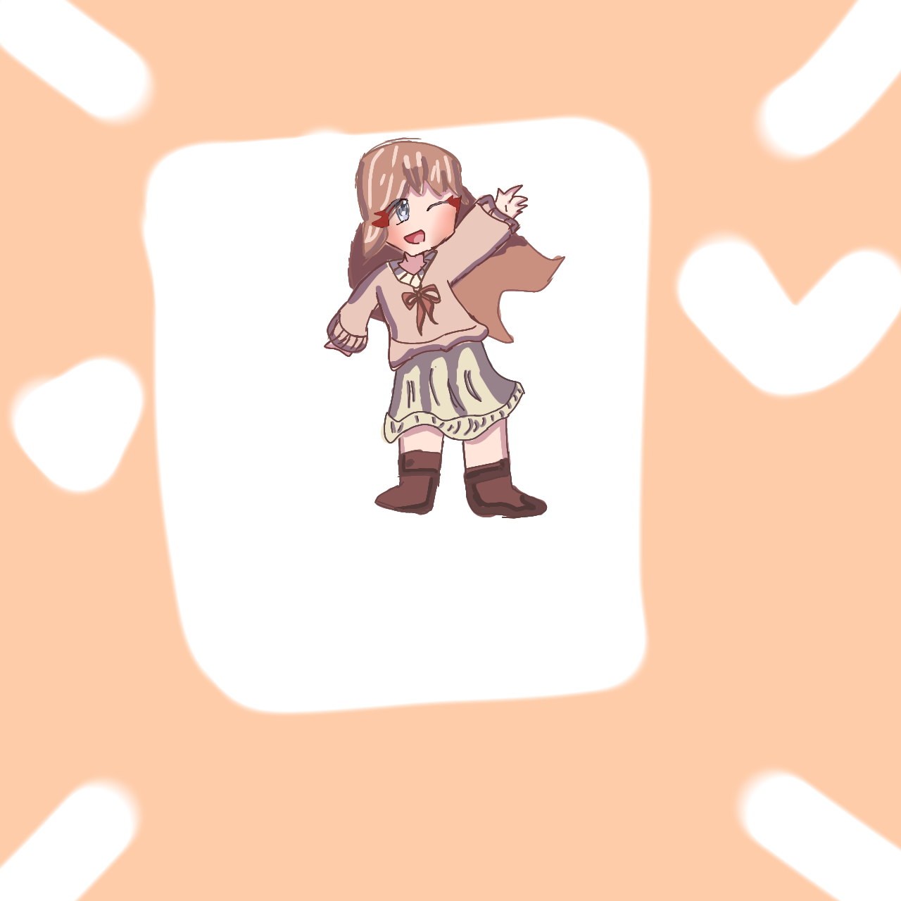 preppy girl 🐻🫐🍓 - ibisPaint