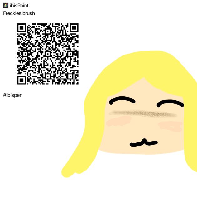 Freckles brush - ibisPaint
