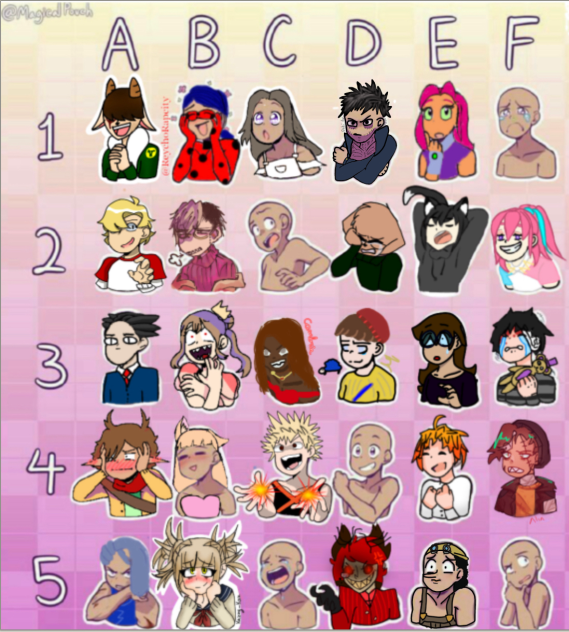 fun anime or character collab - ibisPaint