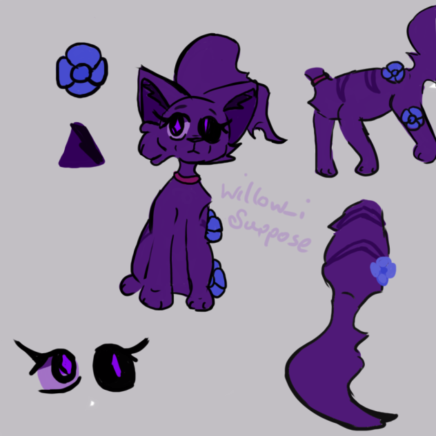 Violet Reference sheet - ibisPaint