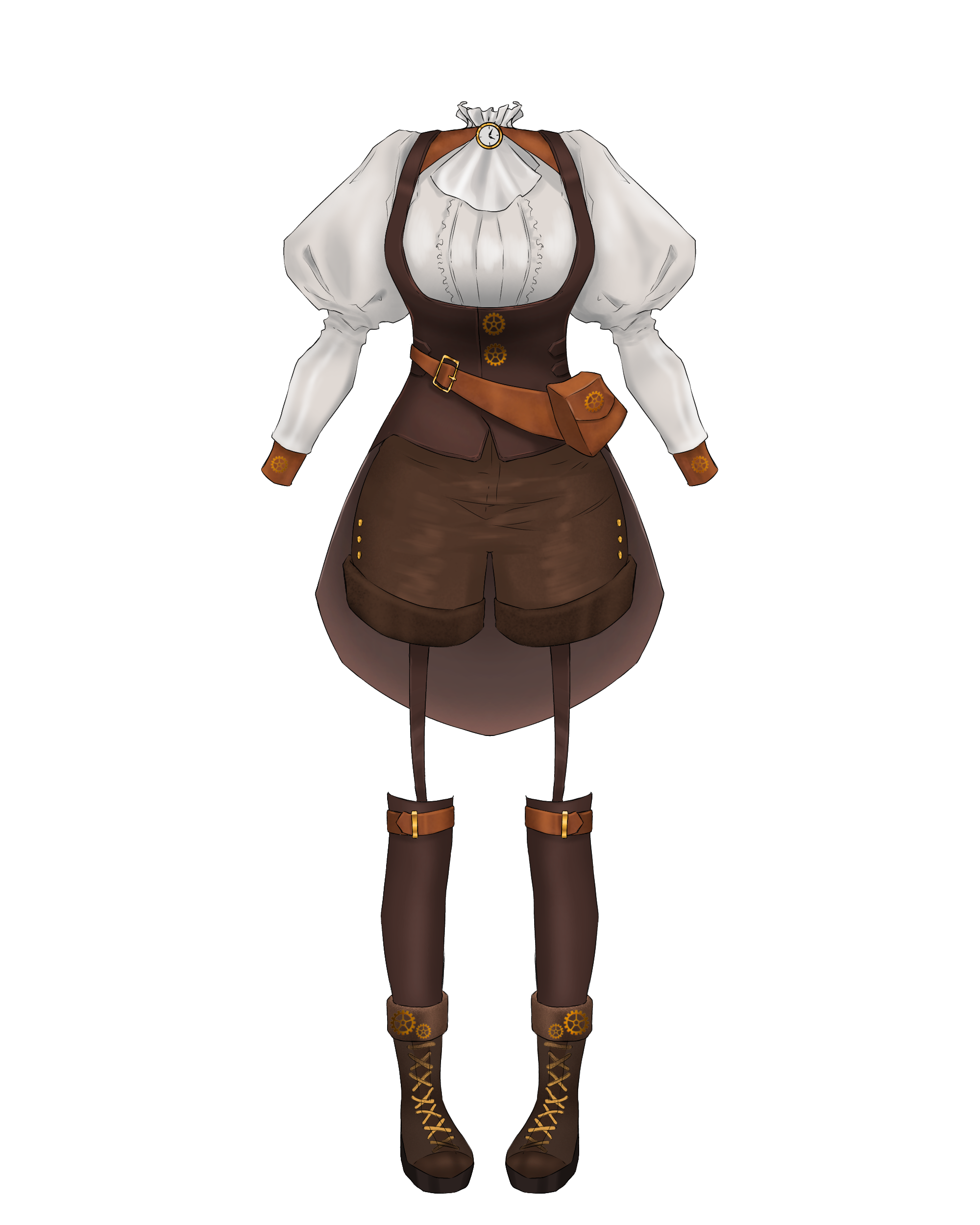 steampunk lolita - ibisPaint