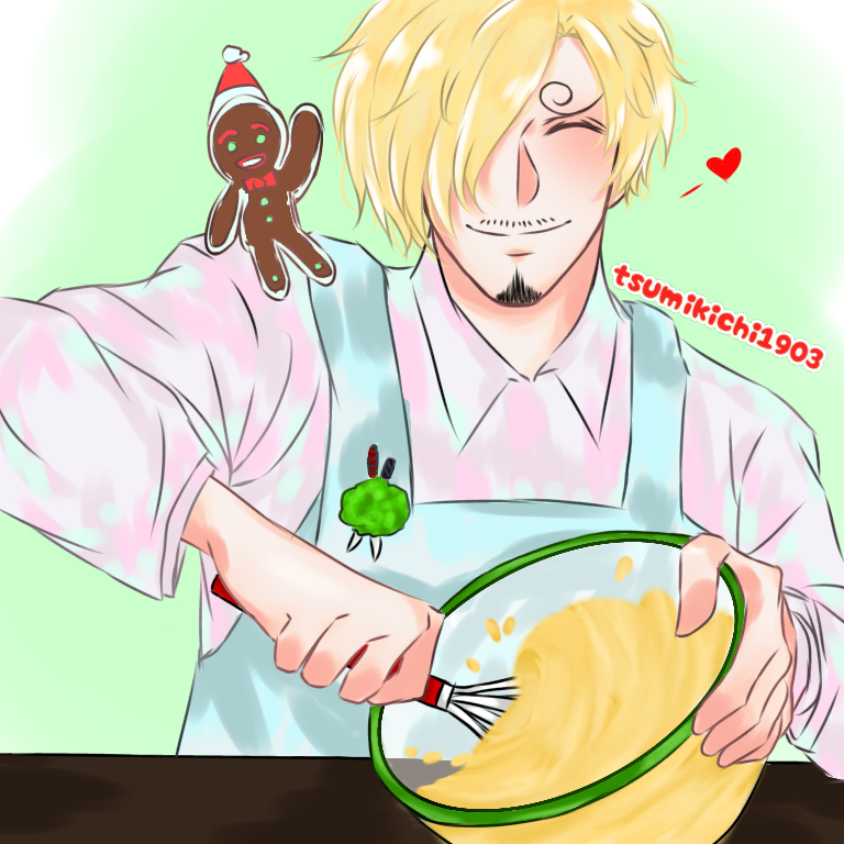 Sanji baking - ibisPaint