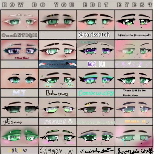 Eye edit colab - ibisPaint