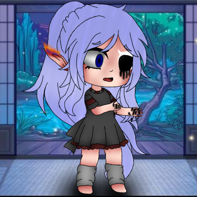 black eyes and burning ears - ibisPaint