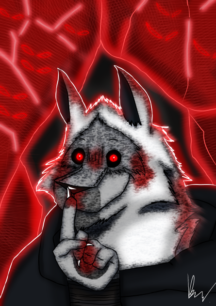 death wolf redraw - ibisPaint