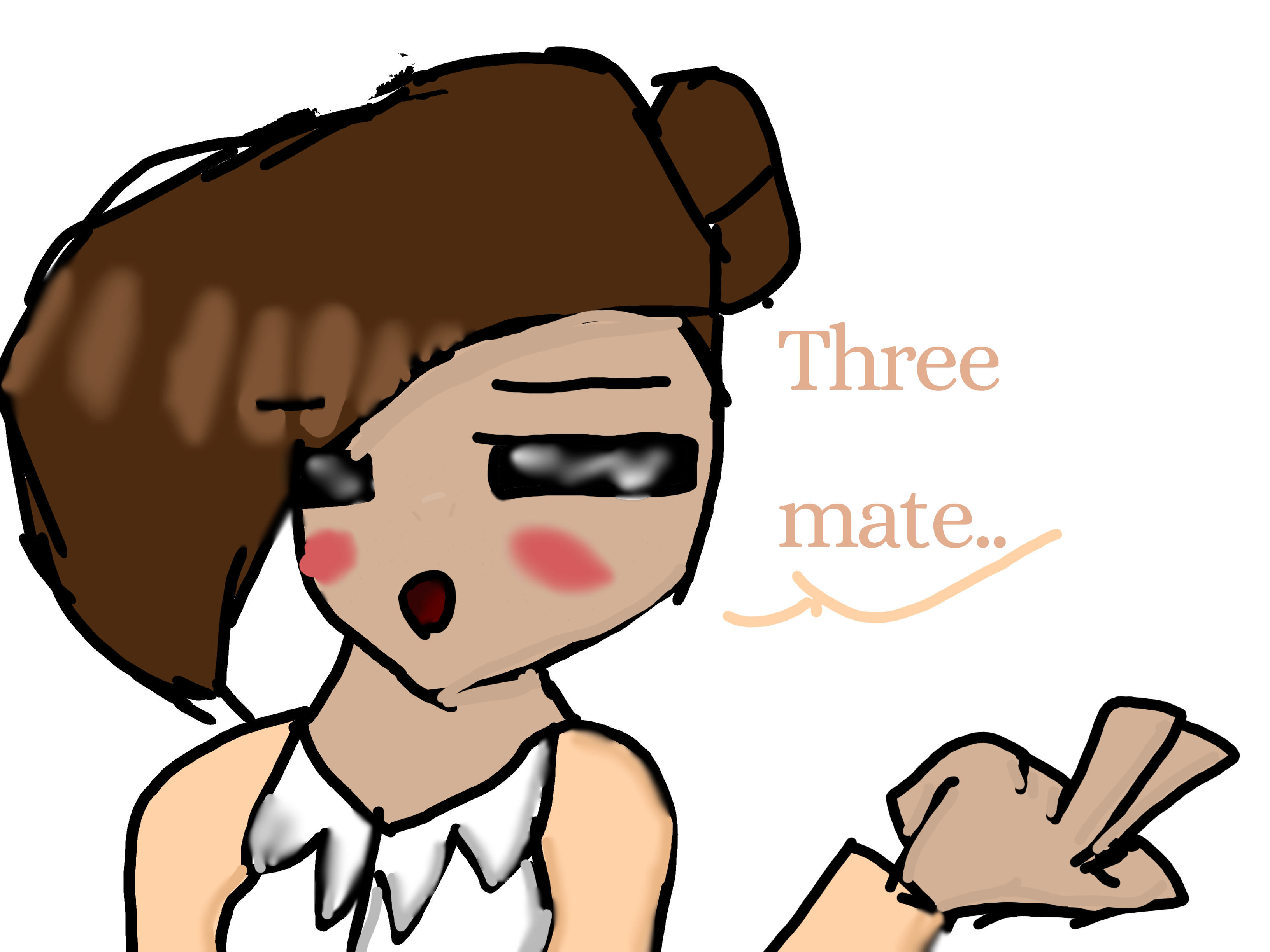 Three mate - ibisPaint