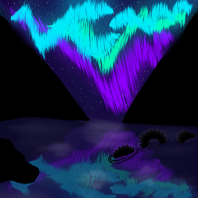 the magical sea of monsters - ibisPaint