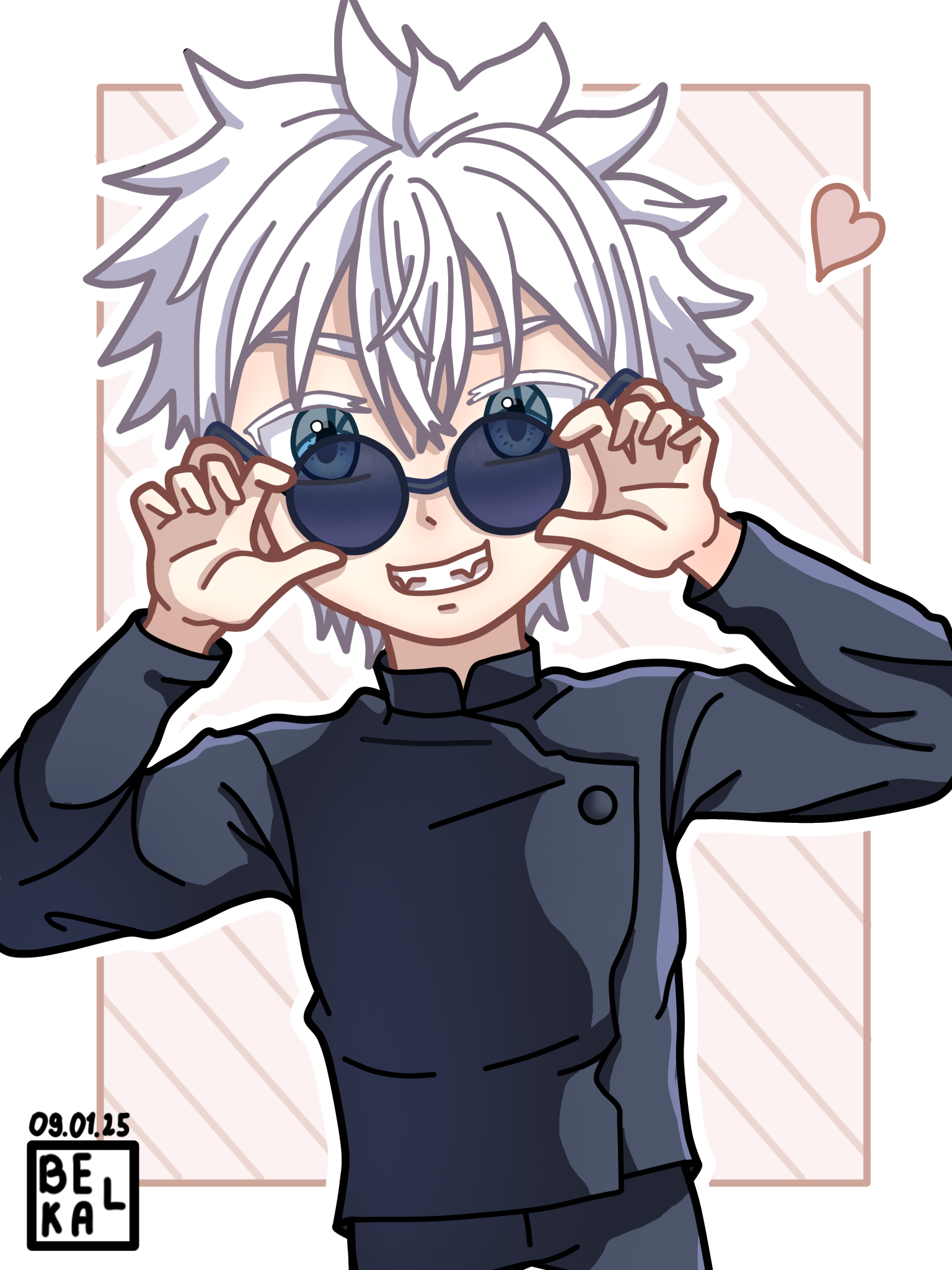 Satoru Gojo - ibisPaint