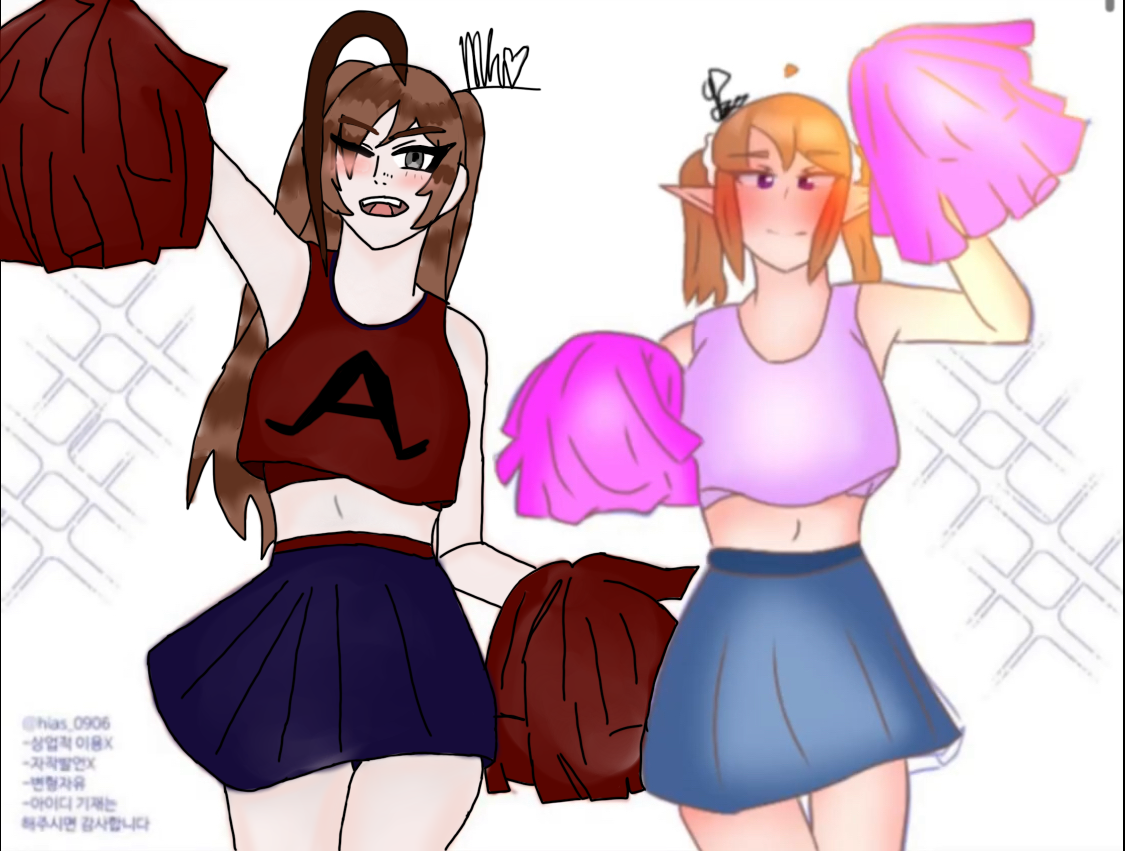 Cheerleading redo! - ibisPaint