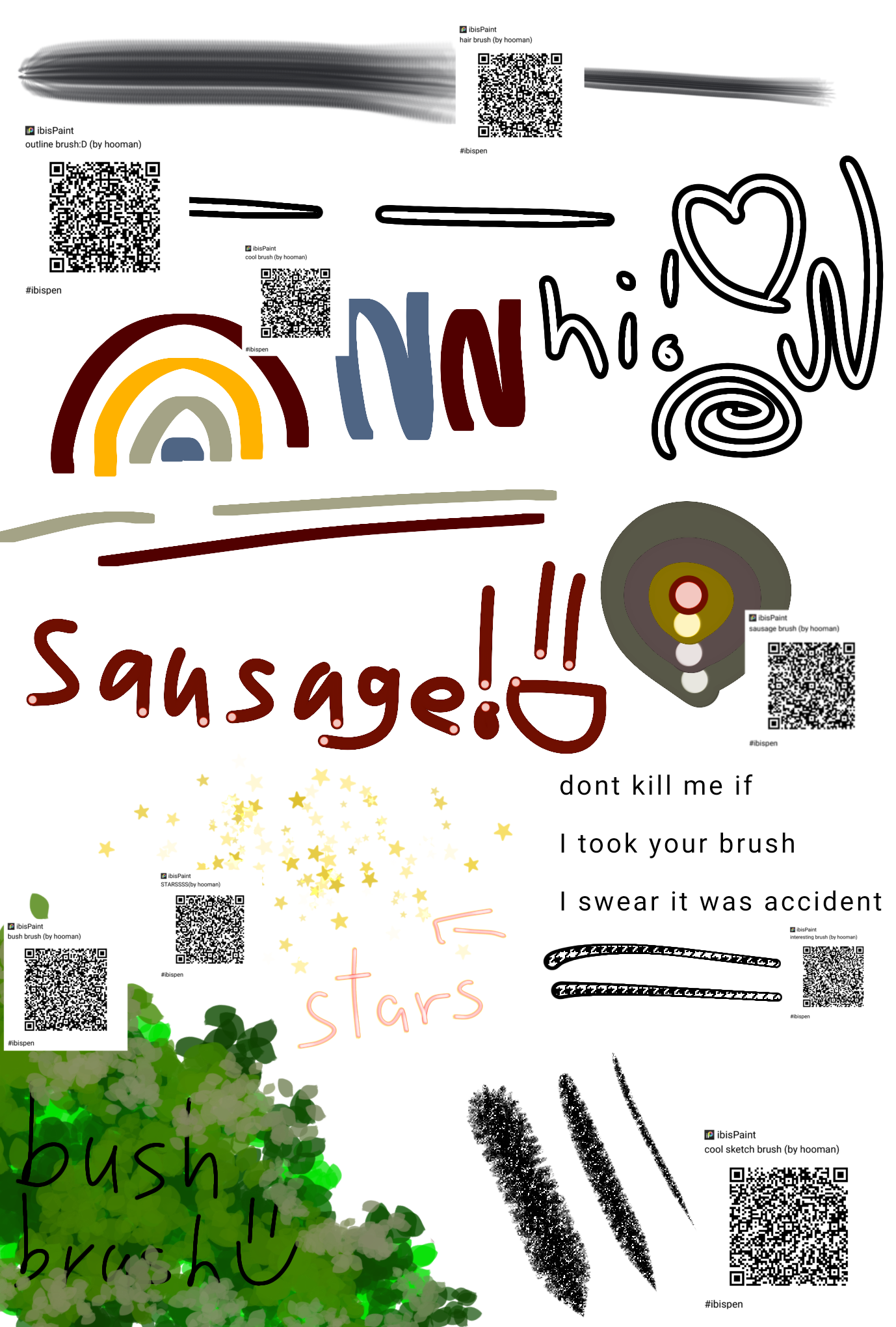 COOL BRUSHES I FOUND🤯🤯 - ibisPaint