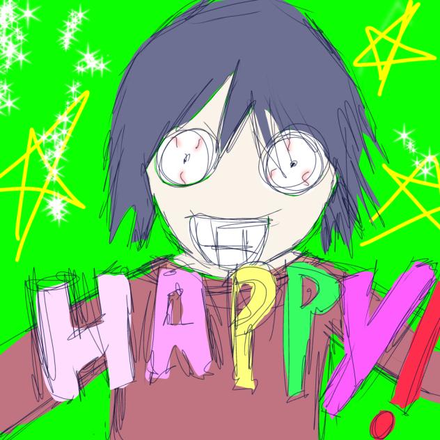 Happy. - ibisPaint